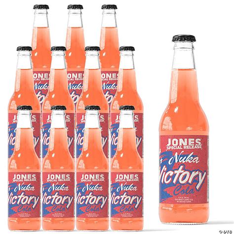 Fallout Jones Soda 12oz Nuka Cola Victory Peach Mango Drink Set Of 12
