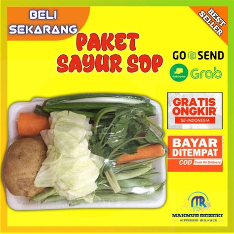 Jual Paket Sayur Sop Shopee Indonesia