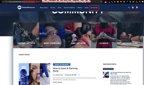 Integrating Shopify With Wordpress As A Subdirectory Subfolder