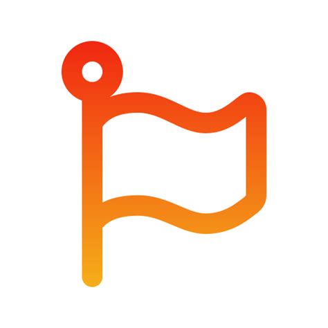 Flag Generic Gradient Icon