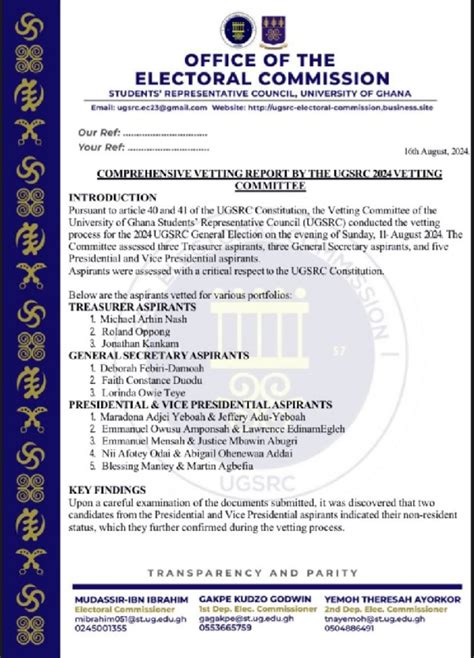 Rapper Guru Disqualified From The University Of Ghana Src Presidential Election Nkonkonsa