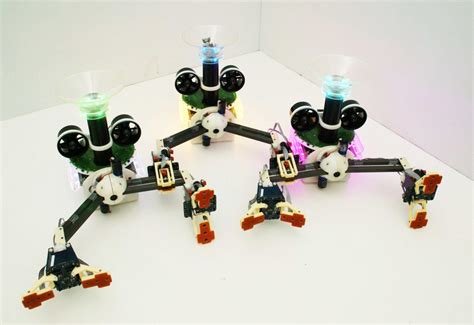 Three Hand Bots Assembled Together The Hand Bot Is An Autonomous Robot