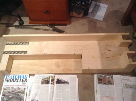 Kingsborough Model Railway Baseboard Progress From A Pile Of Wood To A Complete Baseboard