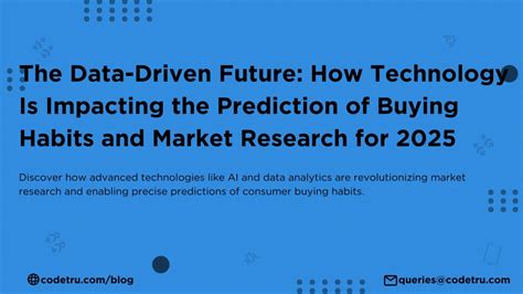 The Data Driven Future How Technology Is Impacting The Prediction Of