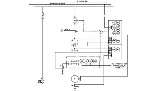 Electrical Connection CAD Drawing Detail