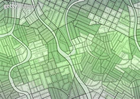 Navigate Mapping Technology For Distance Data Path Turns Abstract Map