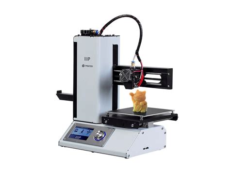 Monoprice Select Mini 3d Printer V2 White With Heated 120 X 120 X