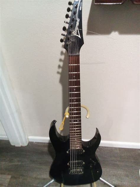 Ibanex Rg Series 7 String 1999 Black Reverb