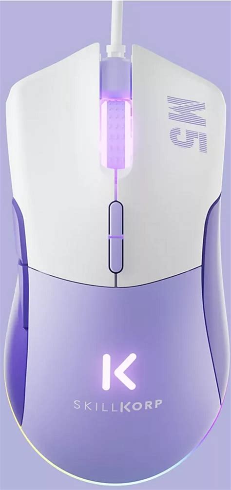 Gaming Mouse Skillkorp M5 Eco Purple Hifilu