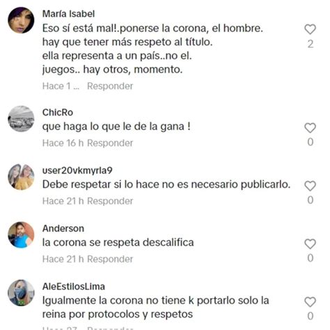 Novio De Tatiana Calmell Es Criticado Y Acusado De Faltarle El Respeto A La Corona De Miss Per