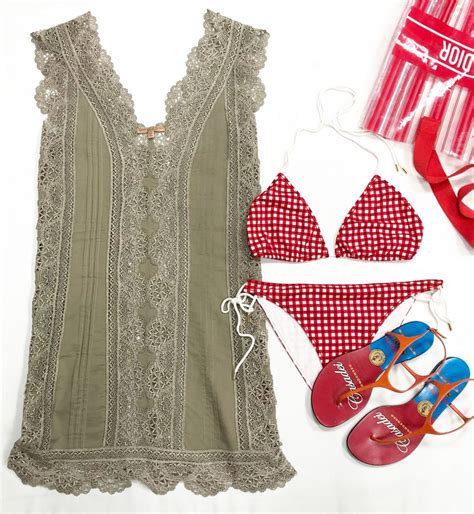 Купальник Louis Vuitton размер 40 цена 7 693 руб Туника шитье Ermanno Scervino размер 44 цена