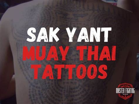 Sak Yant Muay Thai Tattoos