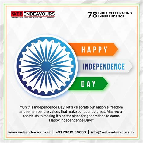 Web Endeavours On Linkedin Independenceday Thofjuly India July Th