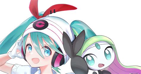 Vocaloid 【ポケミク】エスパーミク Nickのイラスト Pixiv