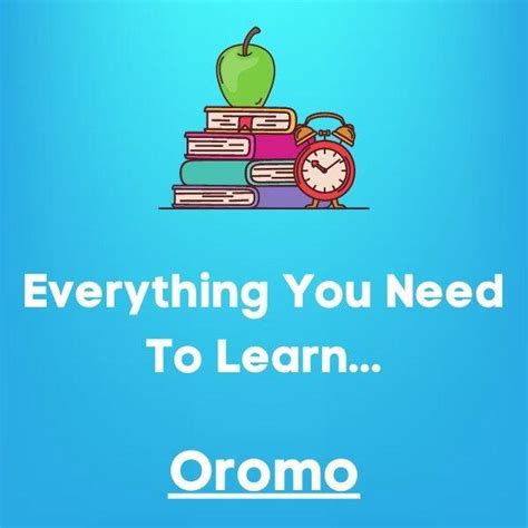 Everything You Need To Learn Oromo Language Hobo