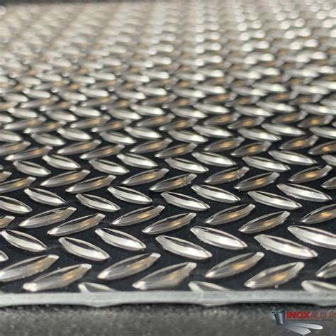 Tole Aluminium Grain De Riz Ep 15mm Plaque Alusur Mesure