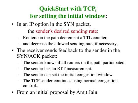 PPT Quick Start For TCP And IP PowerPoint Presentation Free Download