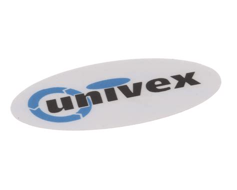 Univex 4400503 LABEL, UNIVEX LOGO | Parts Town