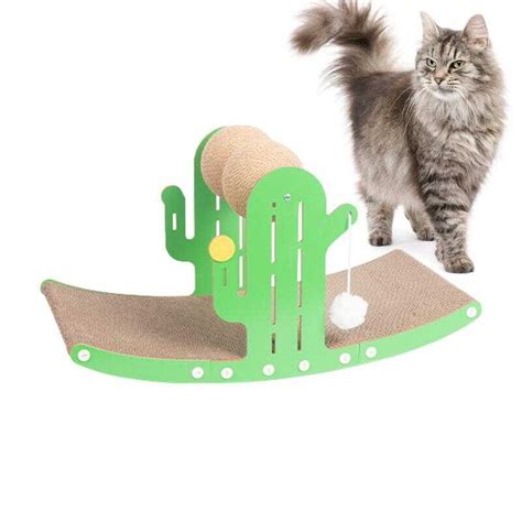 Cactus Scratching Post Creative Cactus Shaking Scratch Board Condo