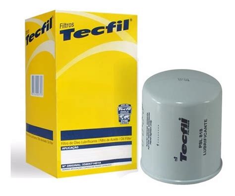 Filtro de Óleo Lubrificante PSL TECFIL Artemoto Kits Automotivos