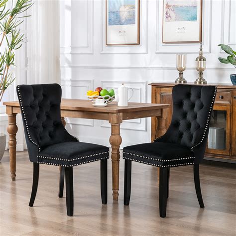 Buy Lz Leisure Zone Dining Chairs Set Of 2 Upholstered Accent Chair