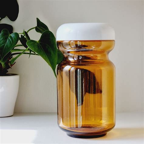 Pot En Verre Ambré Selency
