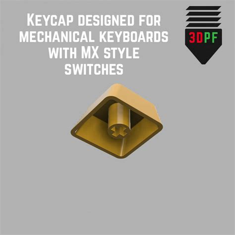 Archivo Stl Desatascador De Inodoro Keycap Teclado Mec Nico Idea De