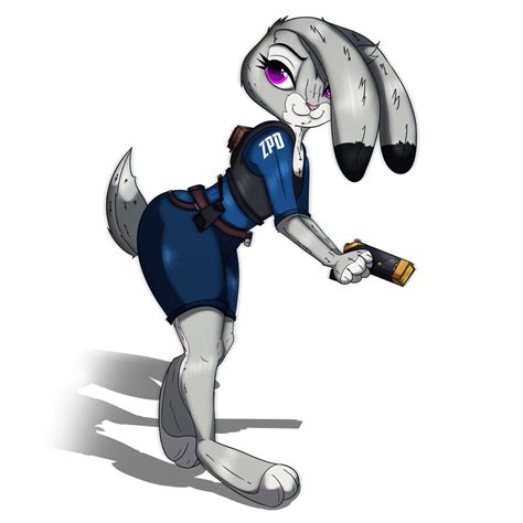 Bunny Cop By 0l Fox L0 On Deviantart