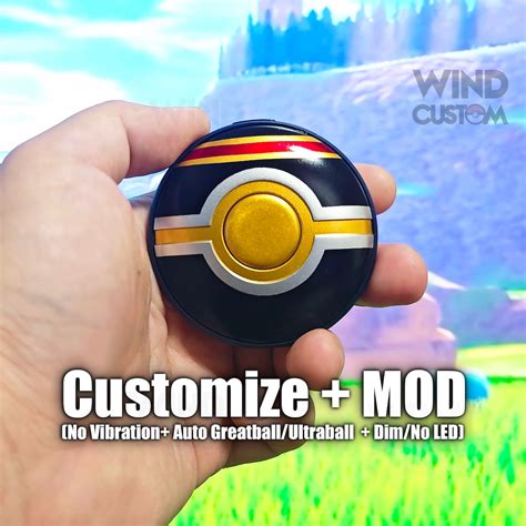 Custom Painted Pokemon Go Plus Plus Mod For Greatultraball Autocatch