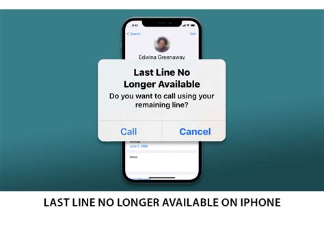 Last Line No Longer Available How To Fix It On Iphone