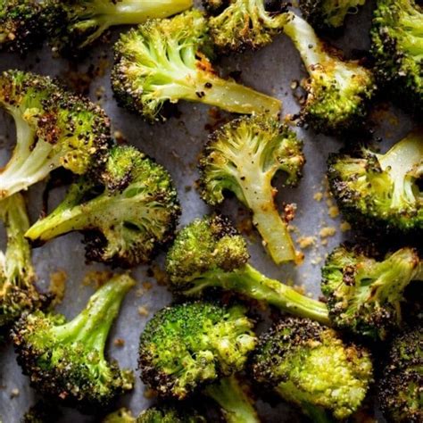 Roasted Broccoli With Garlic Nickys Kitchen Sanctuary