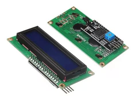 Display Lcd X I C Azul Para Arduino Esp Esp Parcelamento Sem Juros