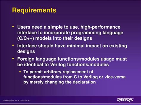 Ppt Synopsys System Verilog Api Donations To Accellera Powerpoint