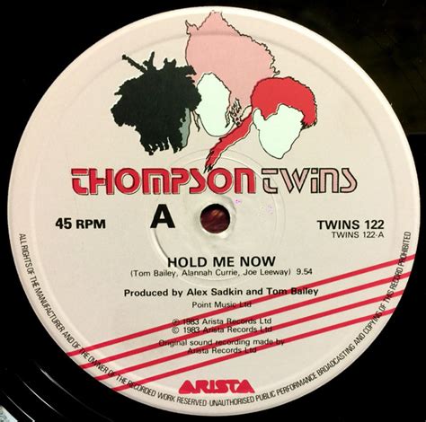 Thompson Twins Hold Me Now Vinyl Pussycat Records