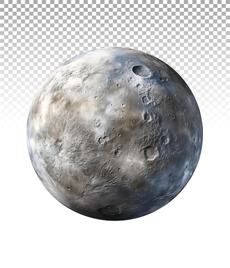 Premium PSD Transparent Crescent Moon On Clean Background