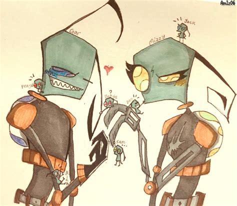 Invader Zim Mizzy Gar And Smeets By Amiz06 On Deviantart
