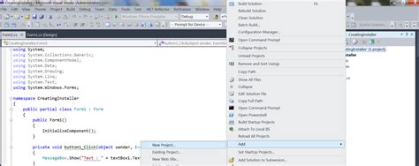 Creating An MSI Package For C Windows Application Using A Visual Studio Setup Project Code Teddy