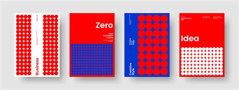 Tata Letak Poster Kreatif Template Sampul Buku Terisolasi Desain