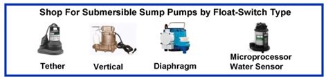 Pumps Selection Sump Pump Float Switch Diaphragm