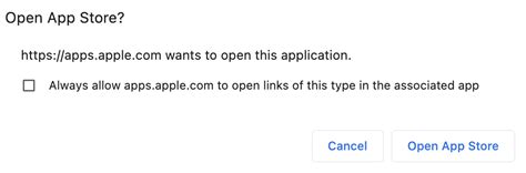 Macos How Do I Open An App Store Link Without Starting The App Store