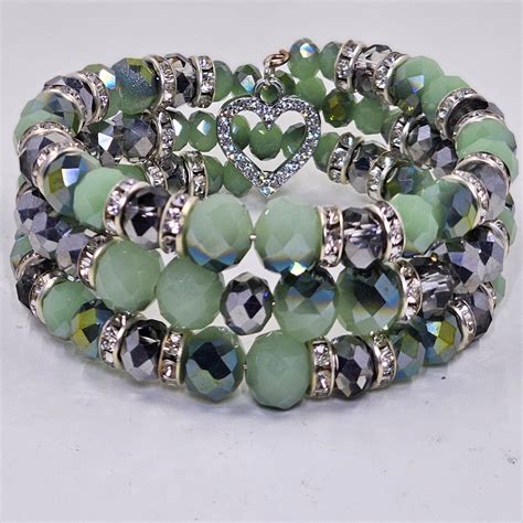 Memory Wire Bracelet Memory Wire Bracelets Beads Bracelet Design