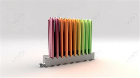 에너지 효율 등급 차트의 흰색 3d 렌더링에 대한 모바일 대류 히터 라디에이터 에너지 배경 차트 배경 가전 제품 배경 이미지 Hd 에너지 차트 가전 제품 배경