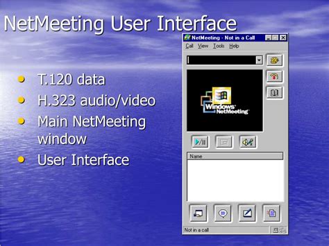 Ppt Microsoft Netmeeting Powerpoint Presentation Free Download Id