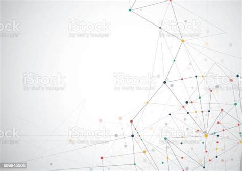 인터넷 연결 추상적인 감각 과학 및 기술 그래픽 디자인 배경 벡터 일러스트 레이 션 매스컴에 대한 스톡 벡터 아트 및 기타