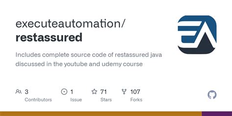 Github Executeautomationrestassured Includes Complete Source Code