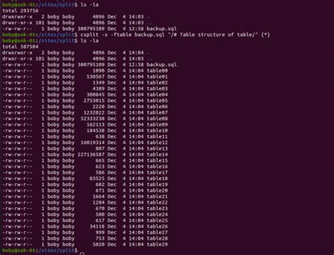 Split Mysqldump Backup File Into Tables Serverok