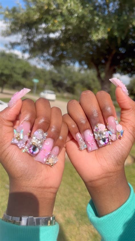 Cypress Houston Nail Tech 💖 Fairy Princess Vibes😍🩷💖🧚🏽‍♀️🌸