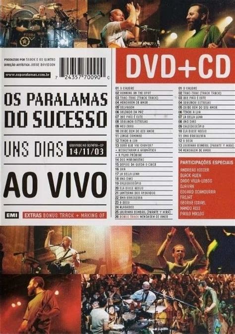 Os Paralamas Do Sucesso Uns Dias Ao Vivo The Movie Database TMDB