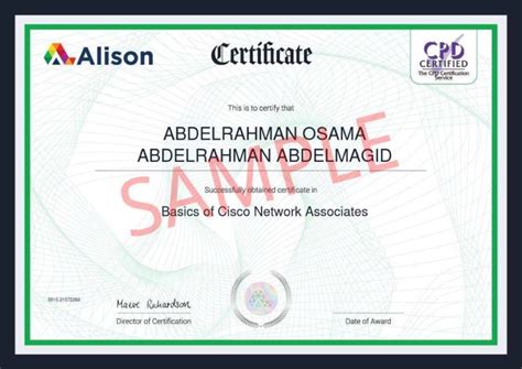 Basics Of Cisco Network Associates Abdelrahman Abdelmagid