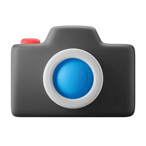 Simple Camera Photo Image Symbol User Interface Theme Minimal 3d Icon